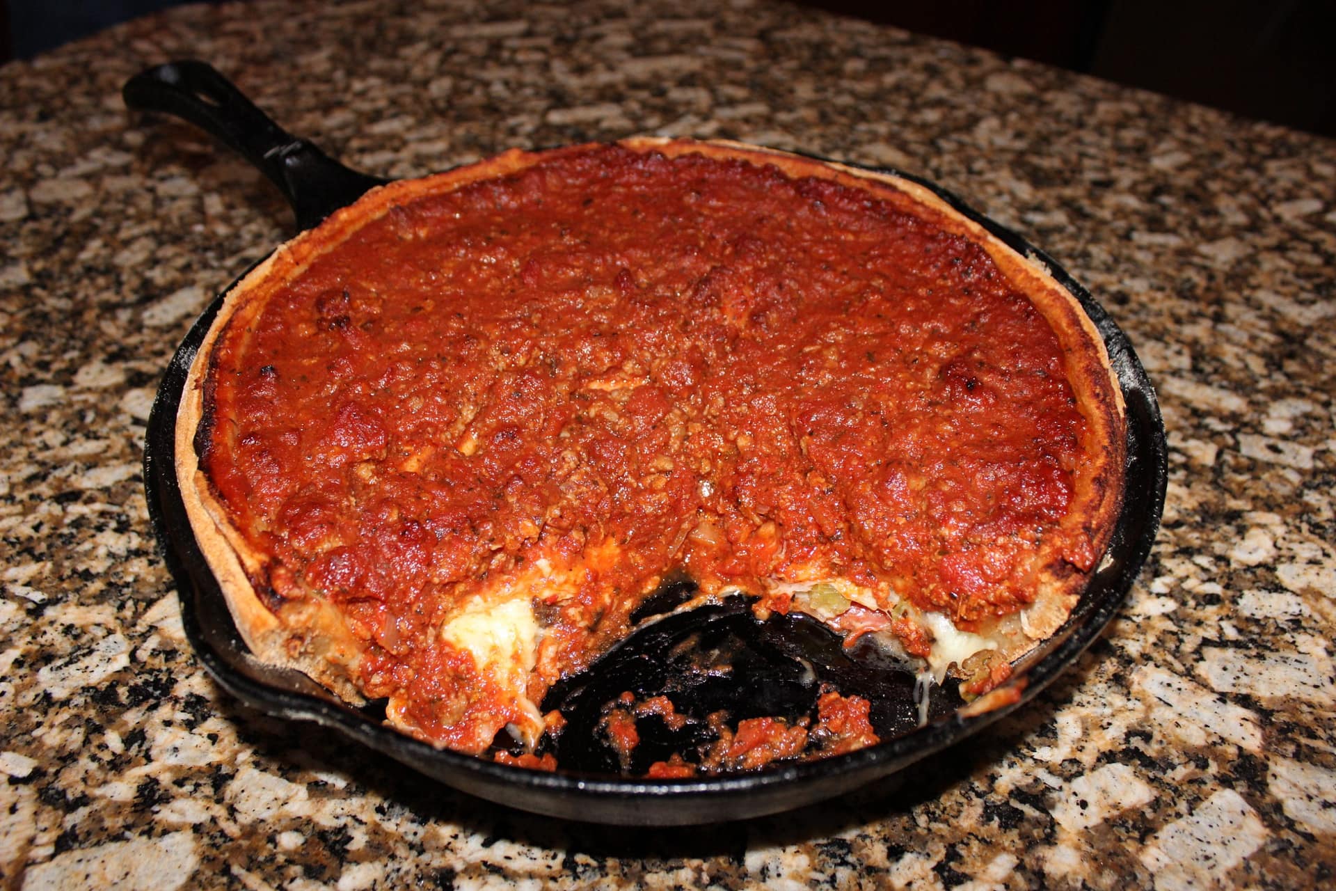 Chicago Stuffed Deep Dish Pizza – Kay's Little Kitchen